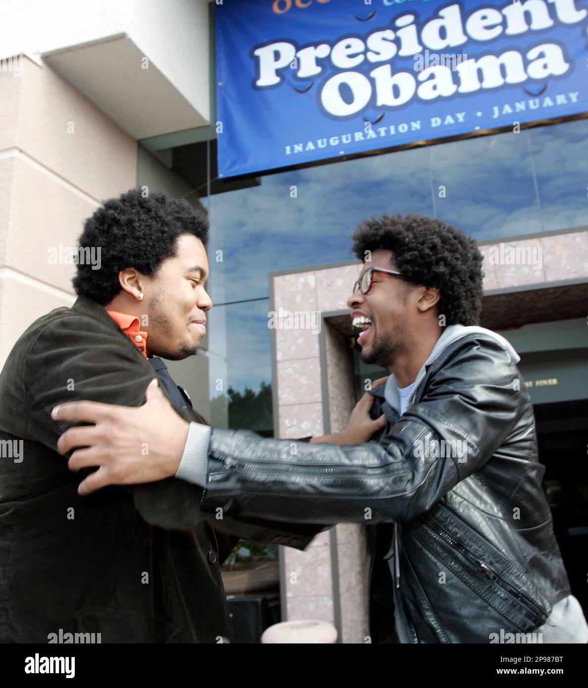 Occidental College juniors Alex Marshall, left, and Doug Locke ...