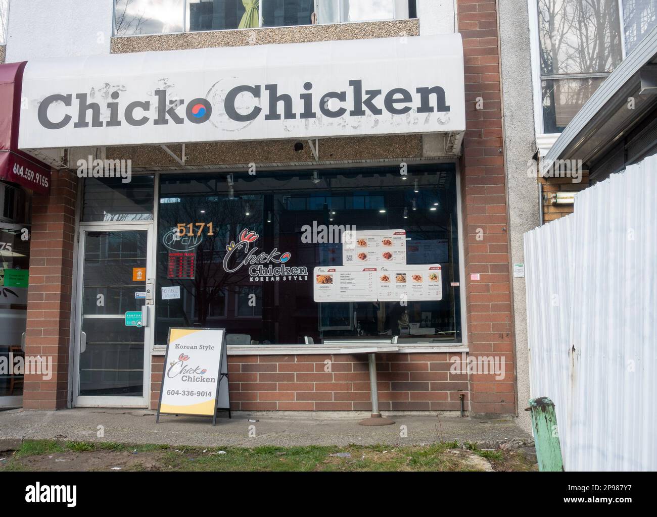 March 9 2023- Chicko Chicken Fast-food Restaurant in Vancouver, British ...