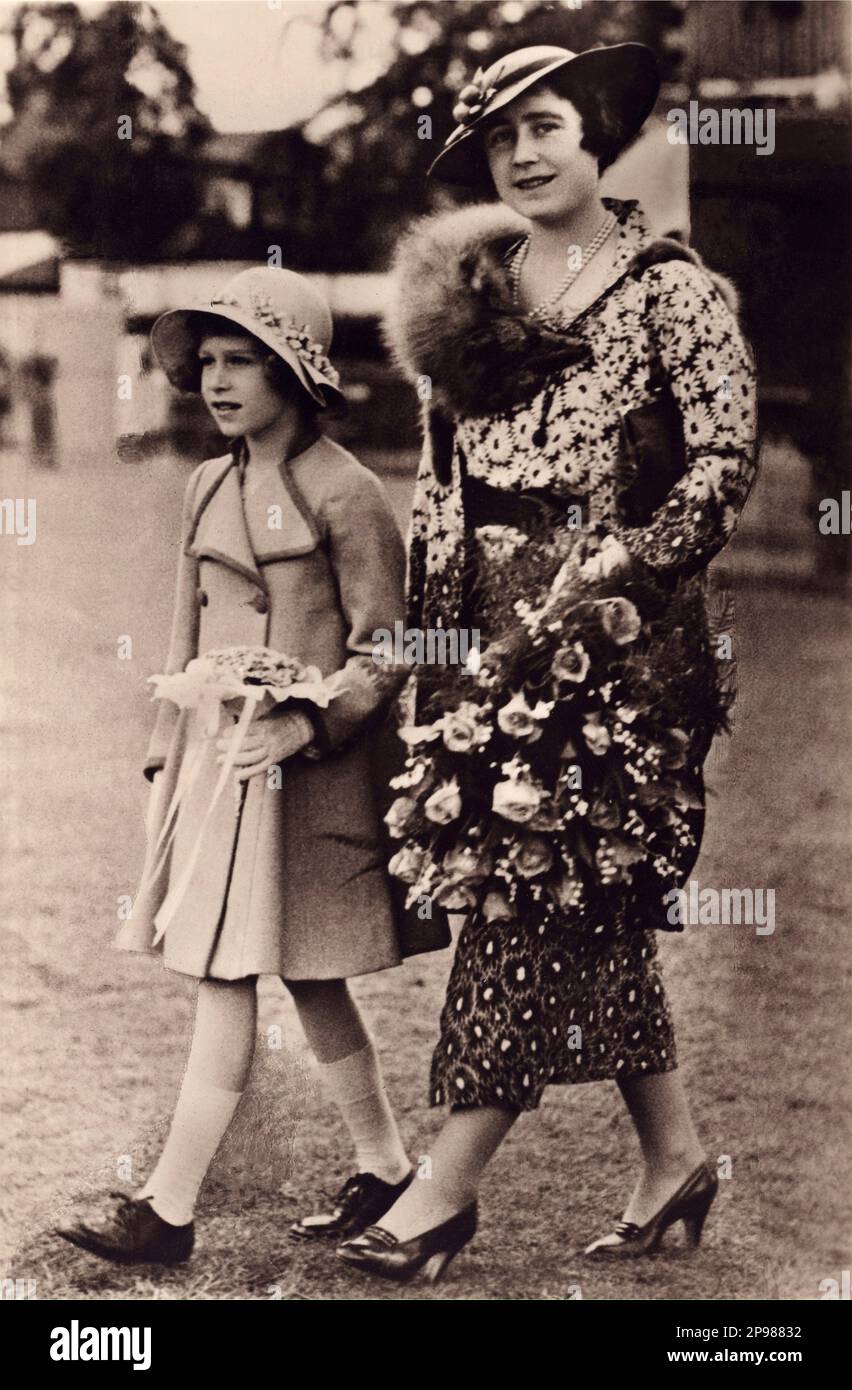 Elizabeth bowes lyon young hi-res stock photography and images - Alamy