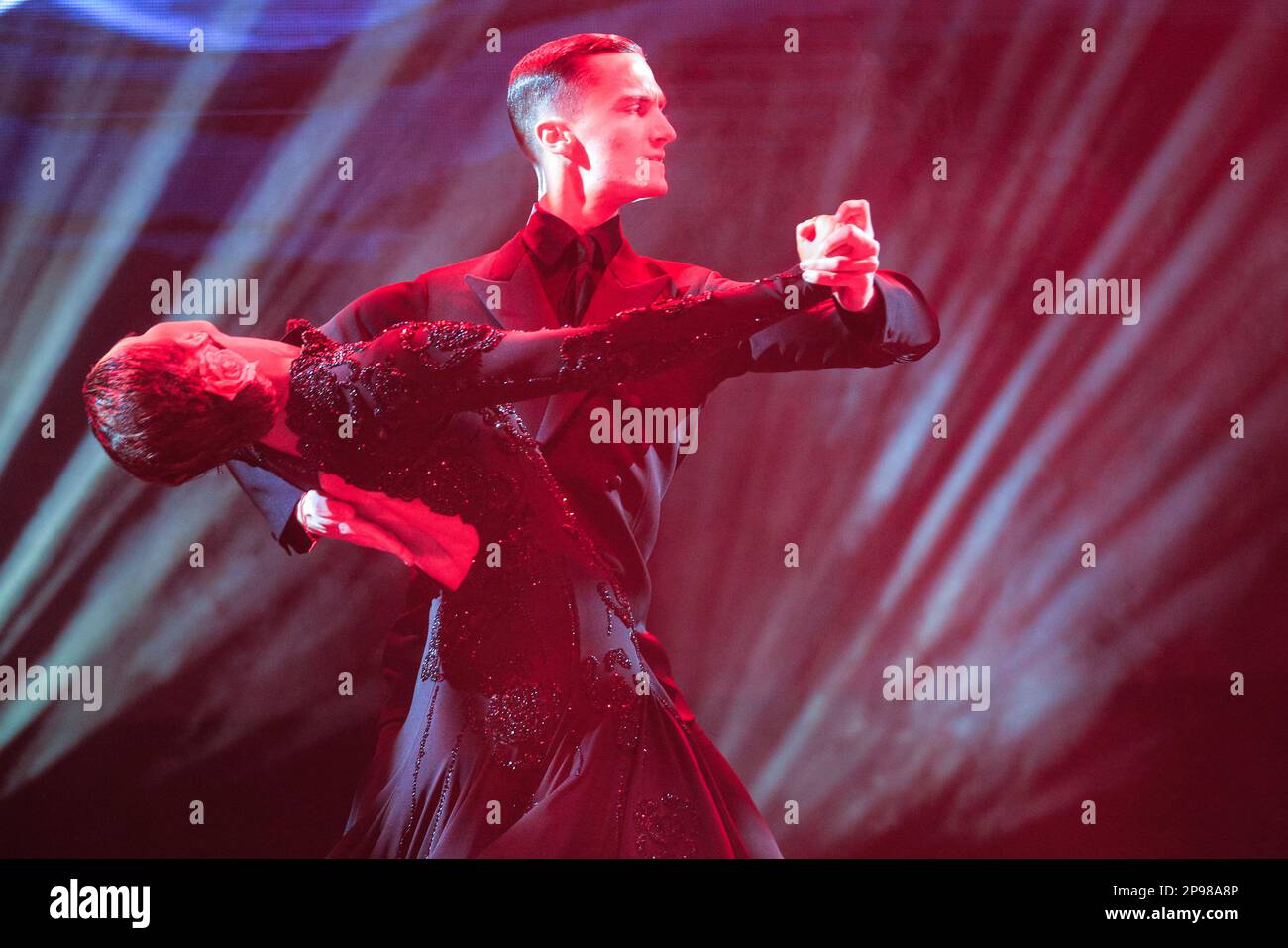 London, UK. 10th Mar, 2023. World and British Ballroom Champions Mia ...