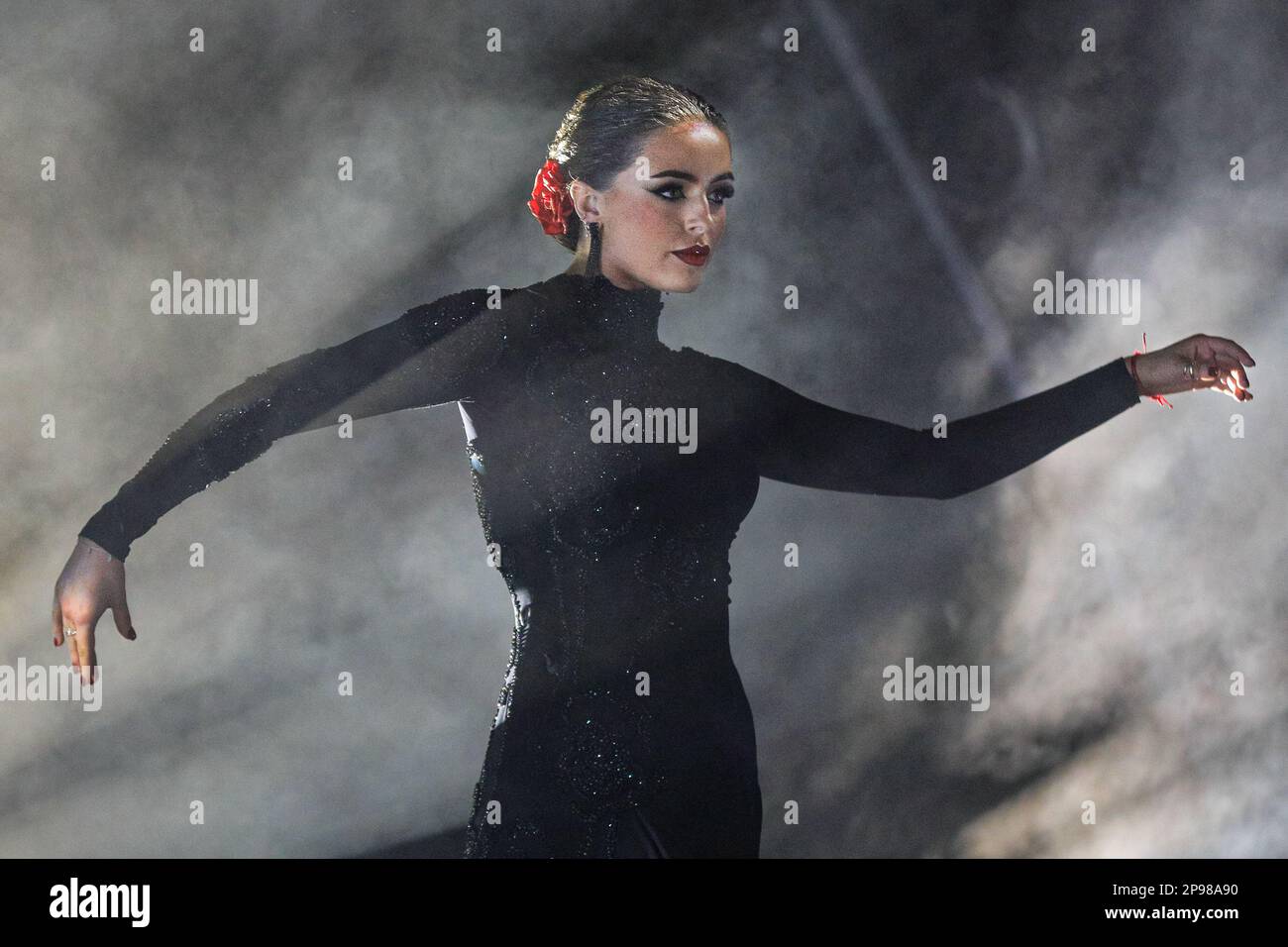London, UK. 10th Mar, 2023. Mia. World and British Ballroom Champions ...