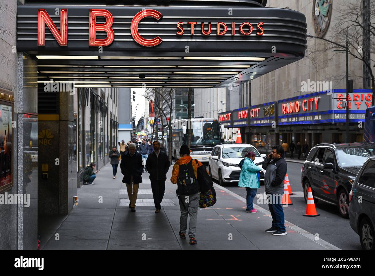 The entrance to the Rockefeller Center's Top of the Rock Observation ...
