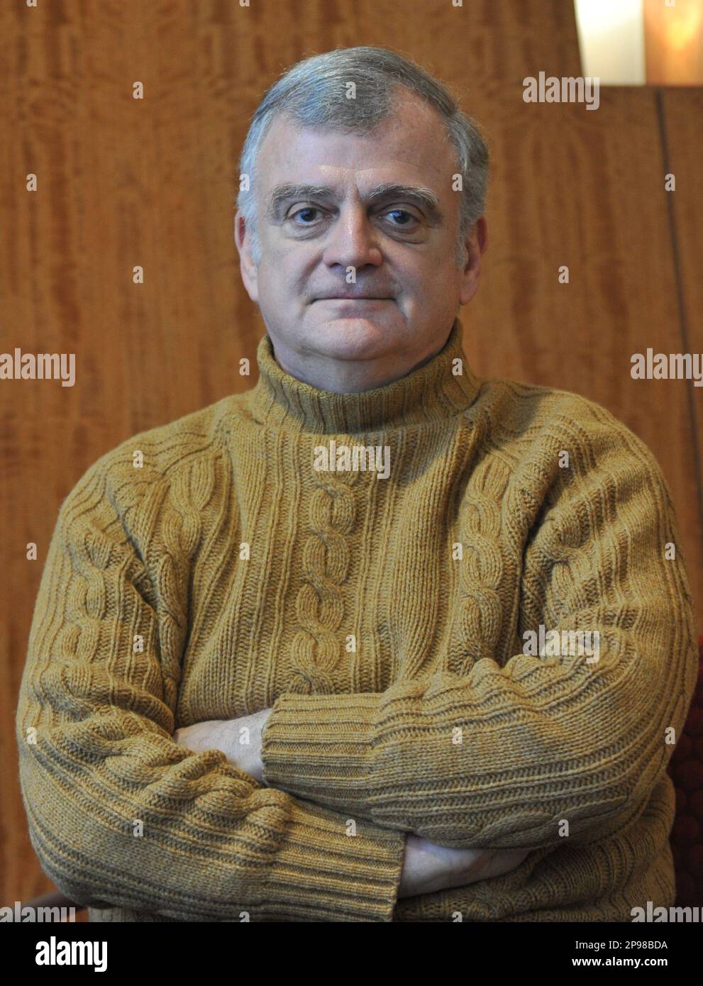 U.S. Airways flight 1549 splashdown survivor James Hanks poses for a ...