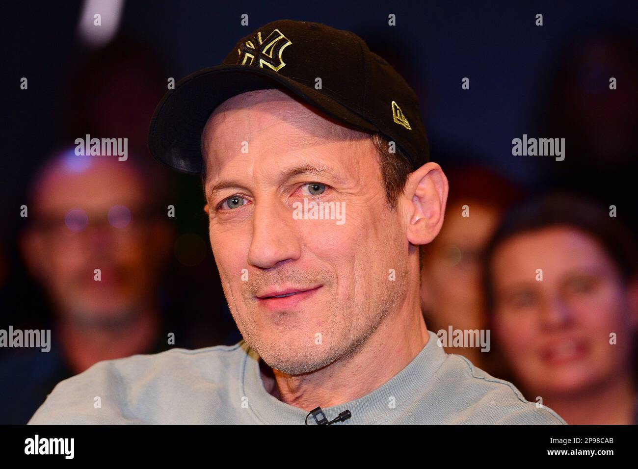Wotan Wilke Moehring attends the NDR Talk Show at NDR Studio on March ...