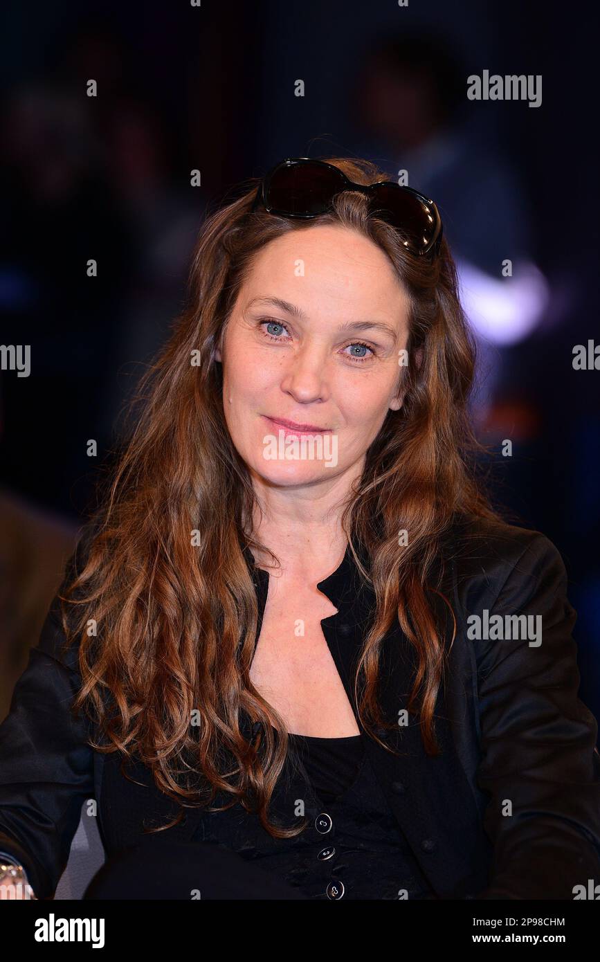 Jeanette Hain attends the NDR Talk Show at NDR Studio on March 10, 2023 ...