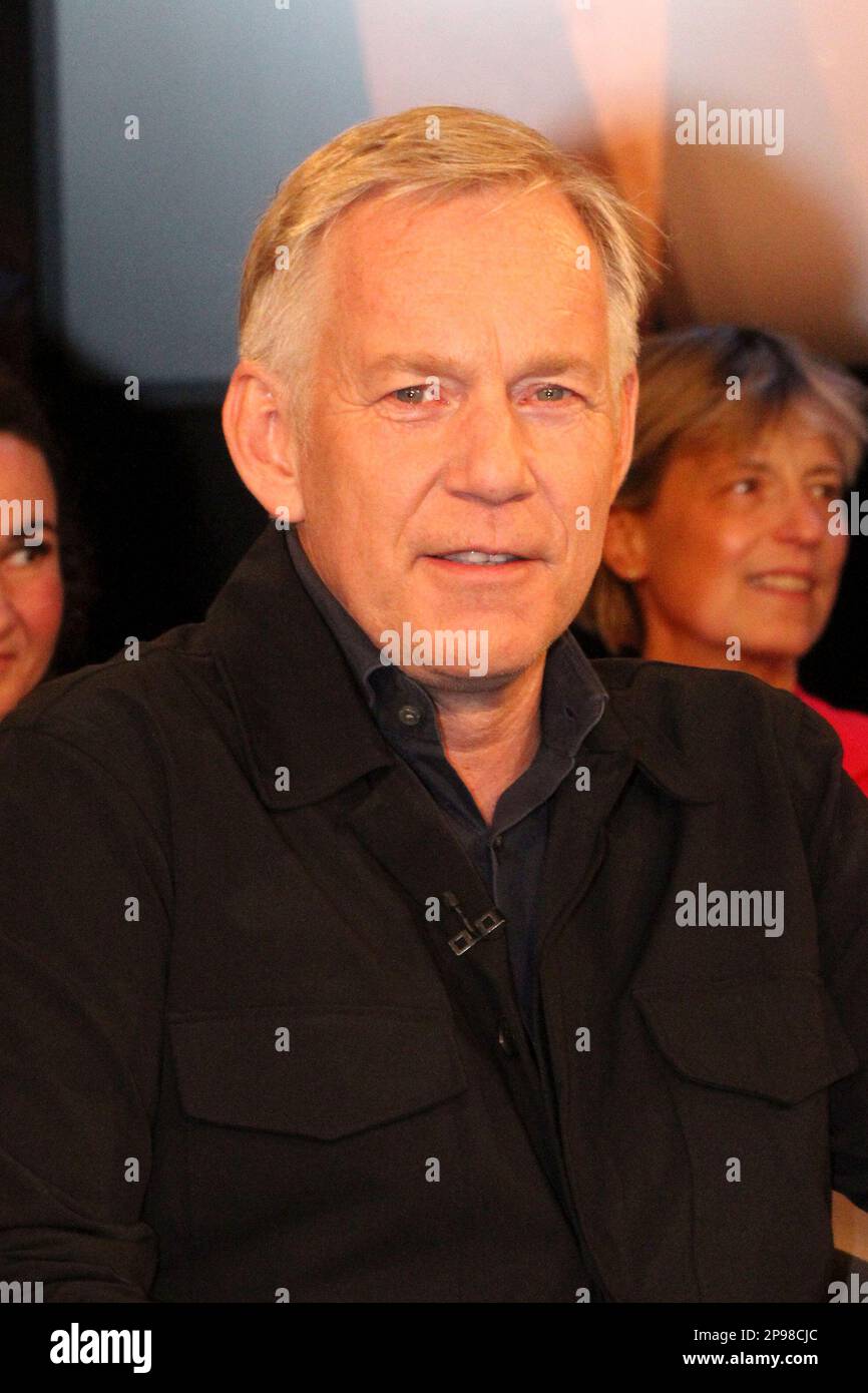 Johannes B. Kerner attends the NDR Talk Show at NDR Studio on March 10 ...