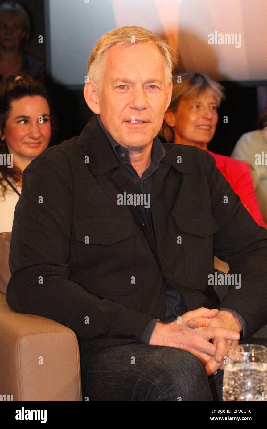 Johannes B. Kerner attends the NDR Talk Show at NDR Studio on March 10 ...