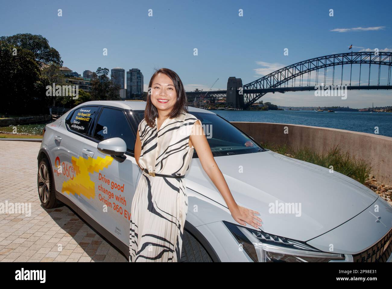 Mobility general manager at Origin Energy Chau Le poses for a ...