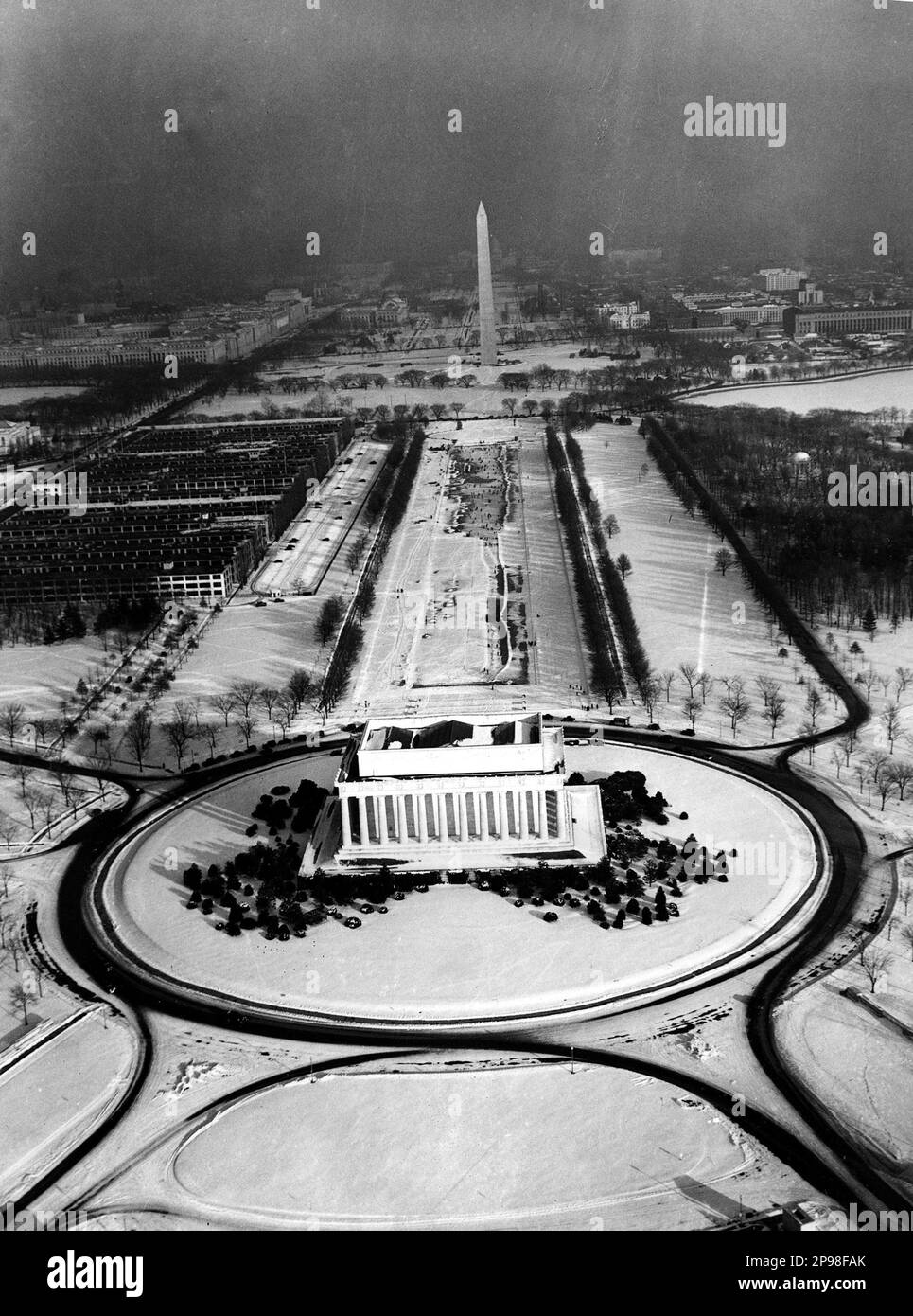 ** FILE ** In this Dec. 31, 1935 file photo, an aerial view of ...