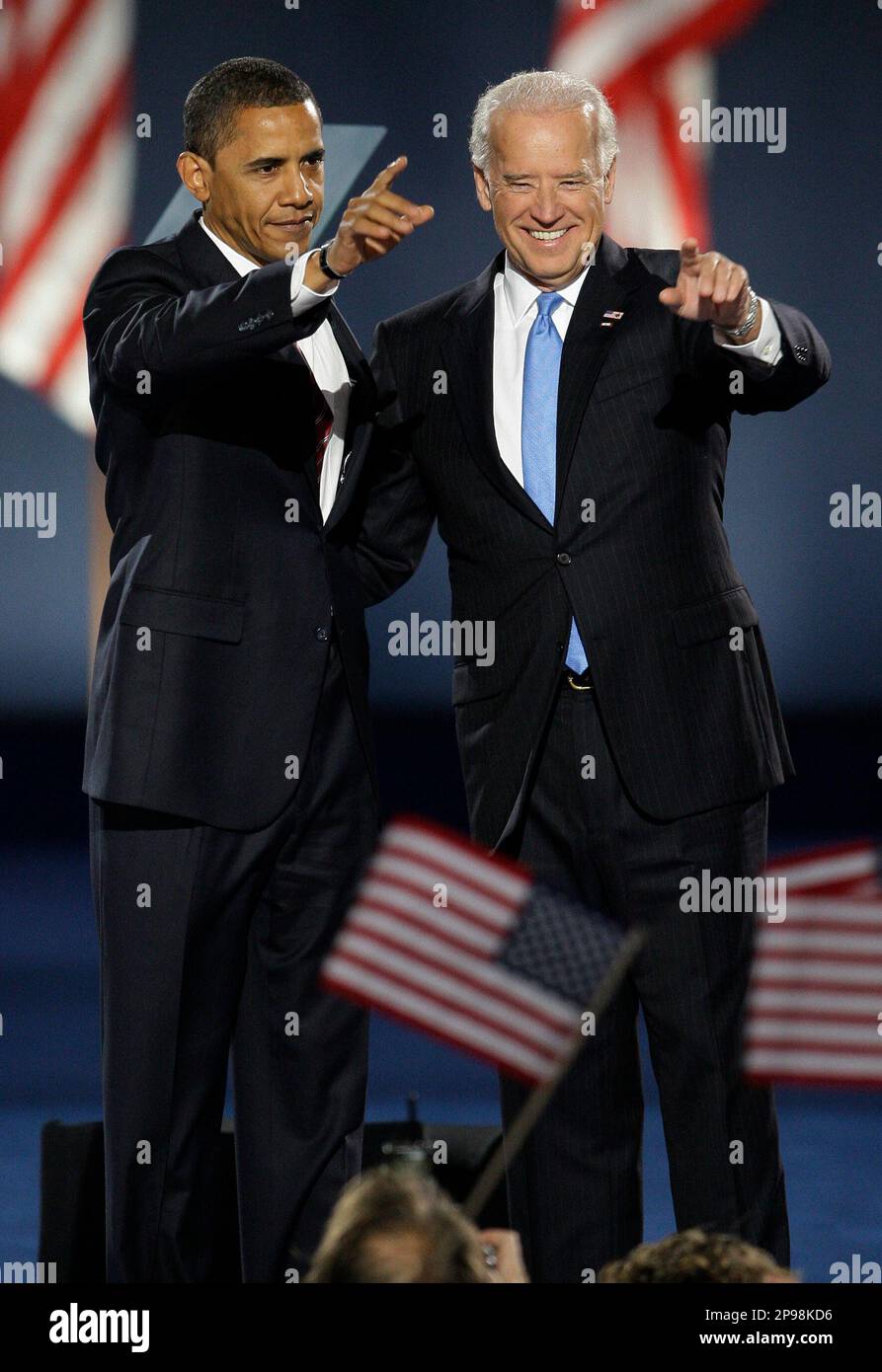 ** FILE ** In this Nov. 4, 2008 file photo, President-elect Barack ...