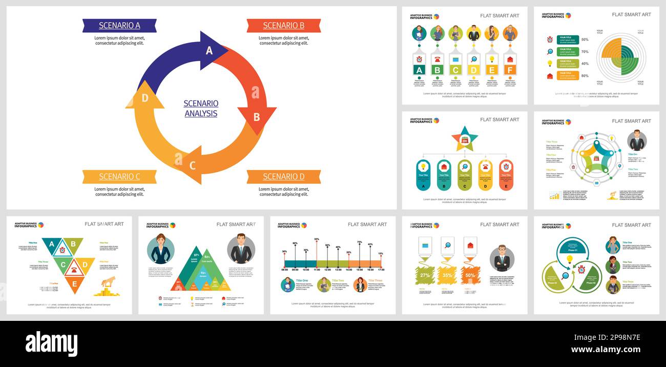 Helpful business chart design set Stock Vector Image & Art - Alamy