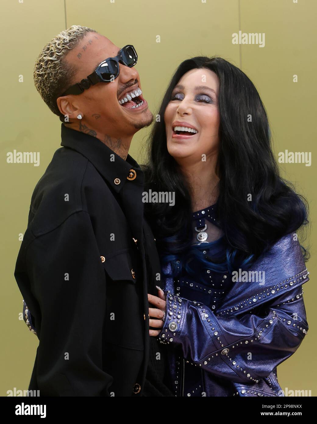 March 9, 2023, West Hollywood, California, USA: CHER, right, and ...