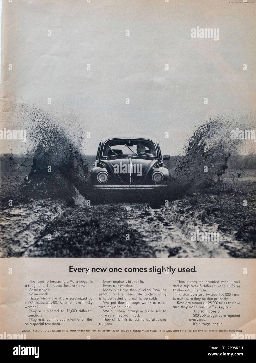 Vintage "Life" Magazine 14 June 1968 Issue Advert, USA Stock Photo - Alamy