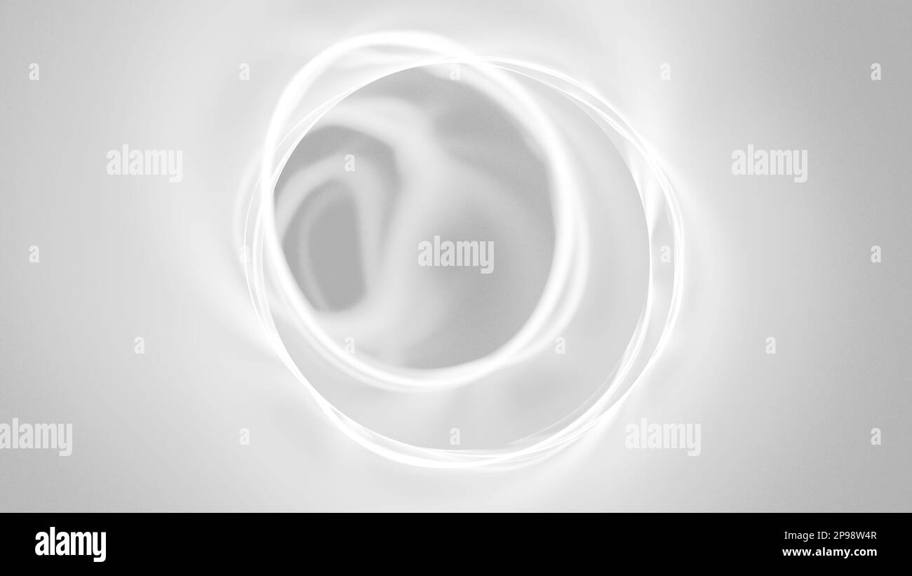 White abstract wormhole vortex wallpaper background. Elegant minimal ...