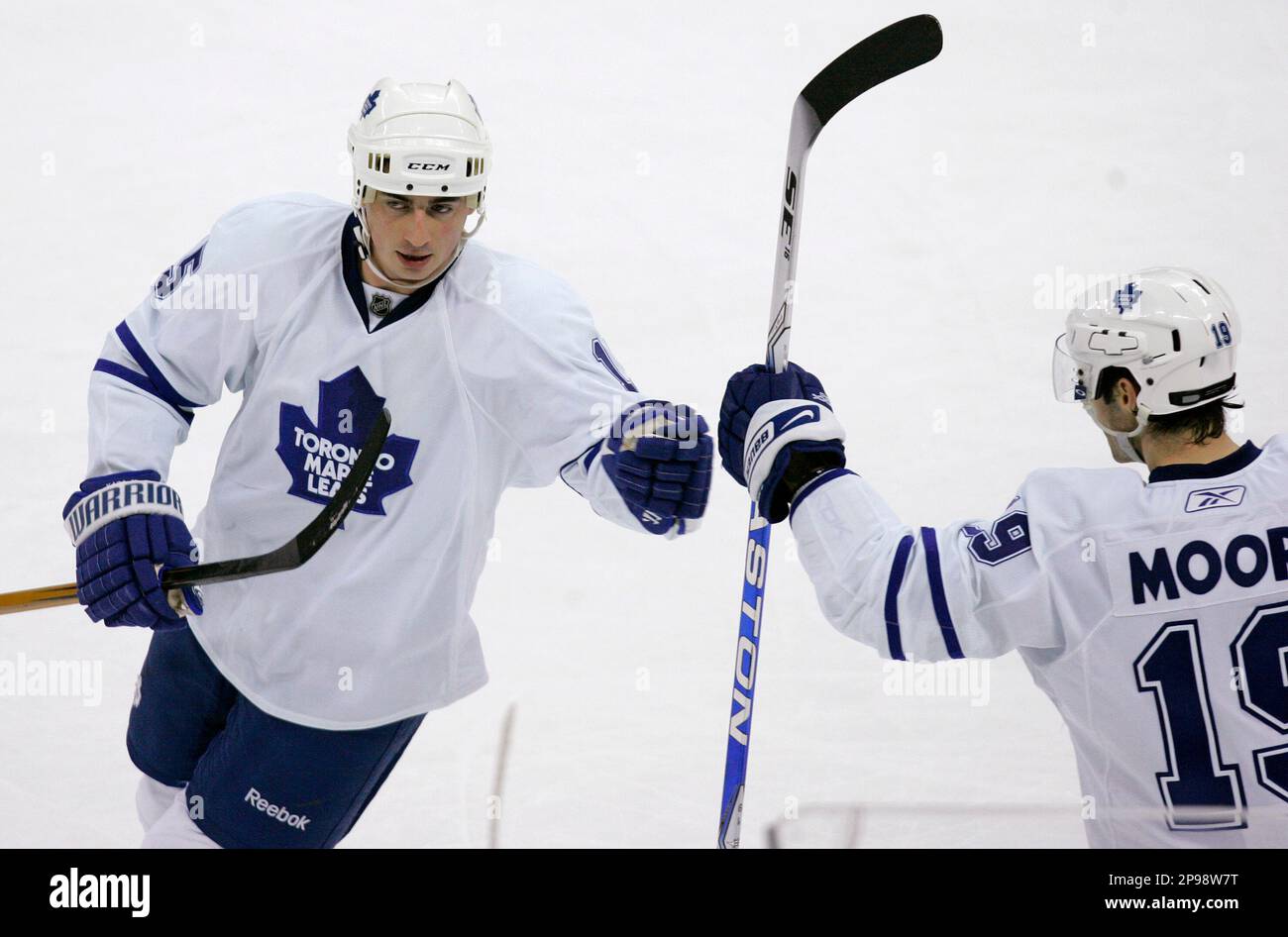 Toronto Maple Leafs' Tomas Kaberle, from the Czech Republic, and ...