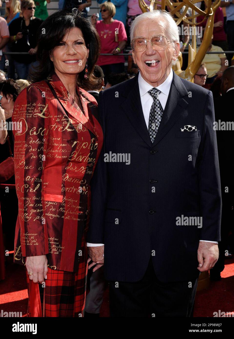 ** FILE ** In this Sept. 21, 2008 file photo, Ed McMahon and his wife ...