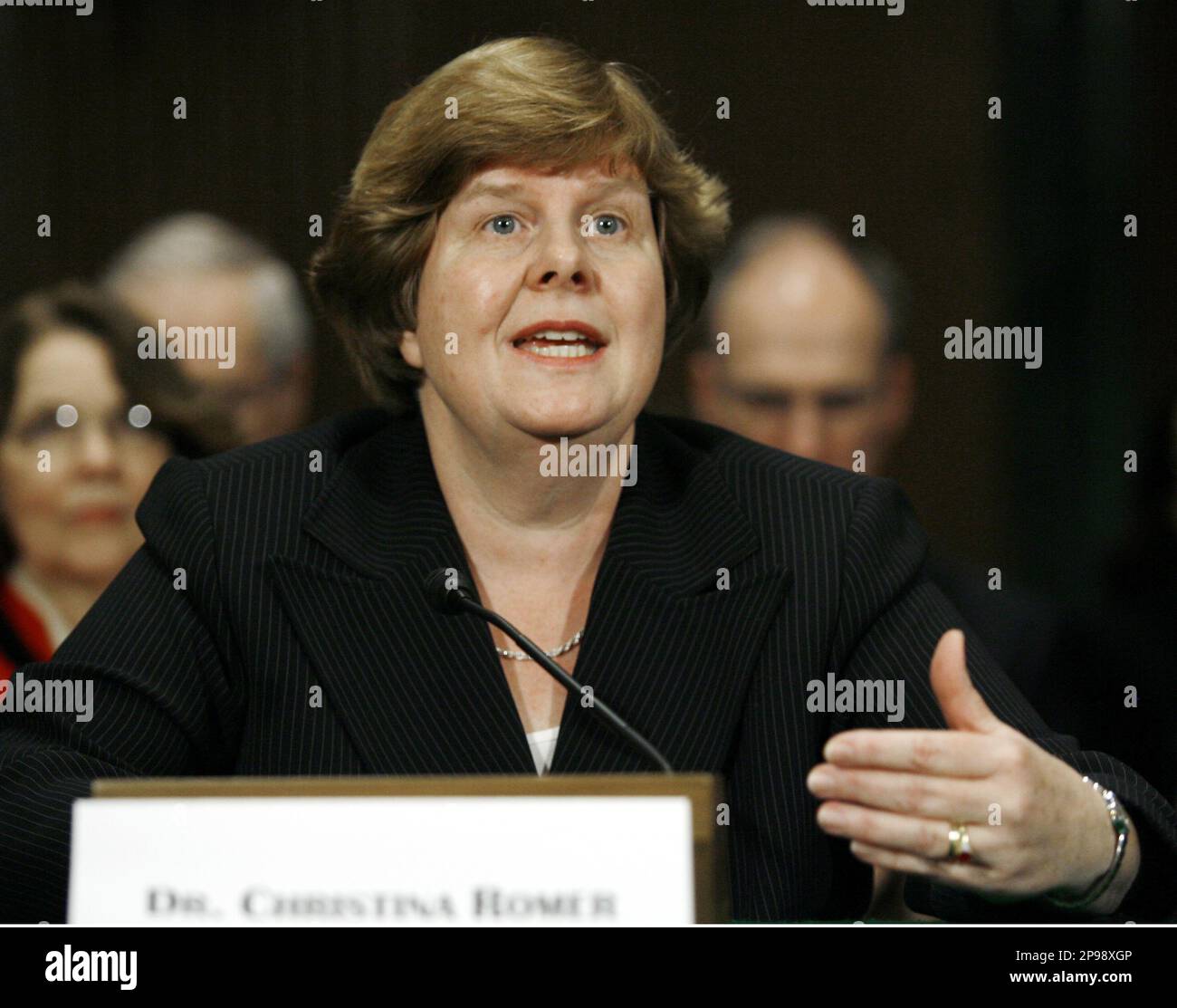 Council of Economic Advisers Chair-designate Christina Romer testifies ...