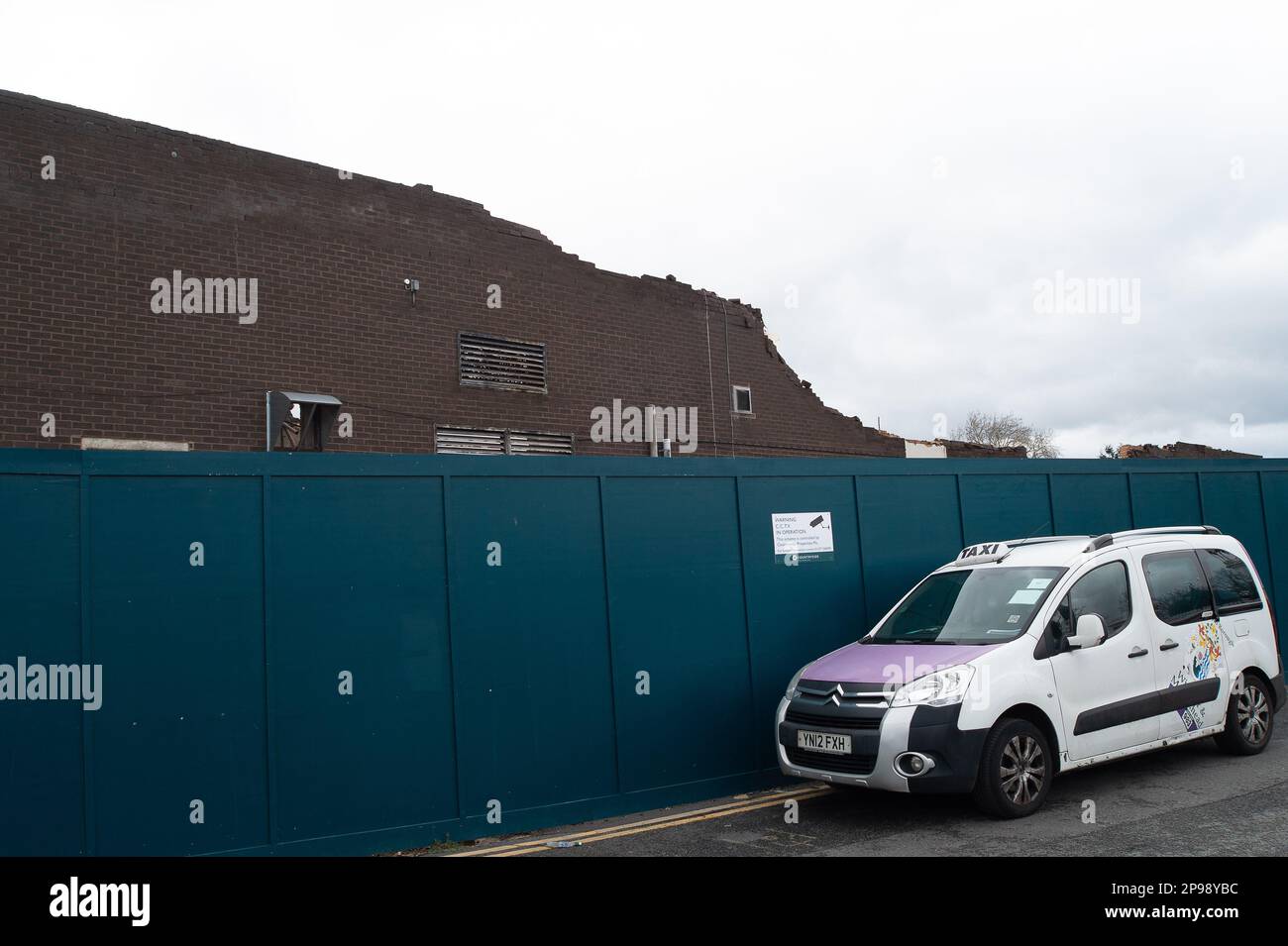 Maidenhead, Berkshire, UK. 10th March, 2023. The demolition of the ...