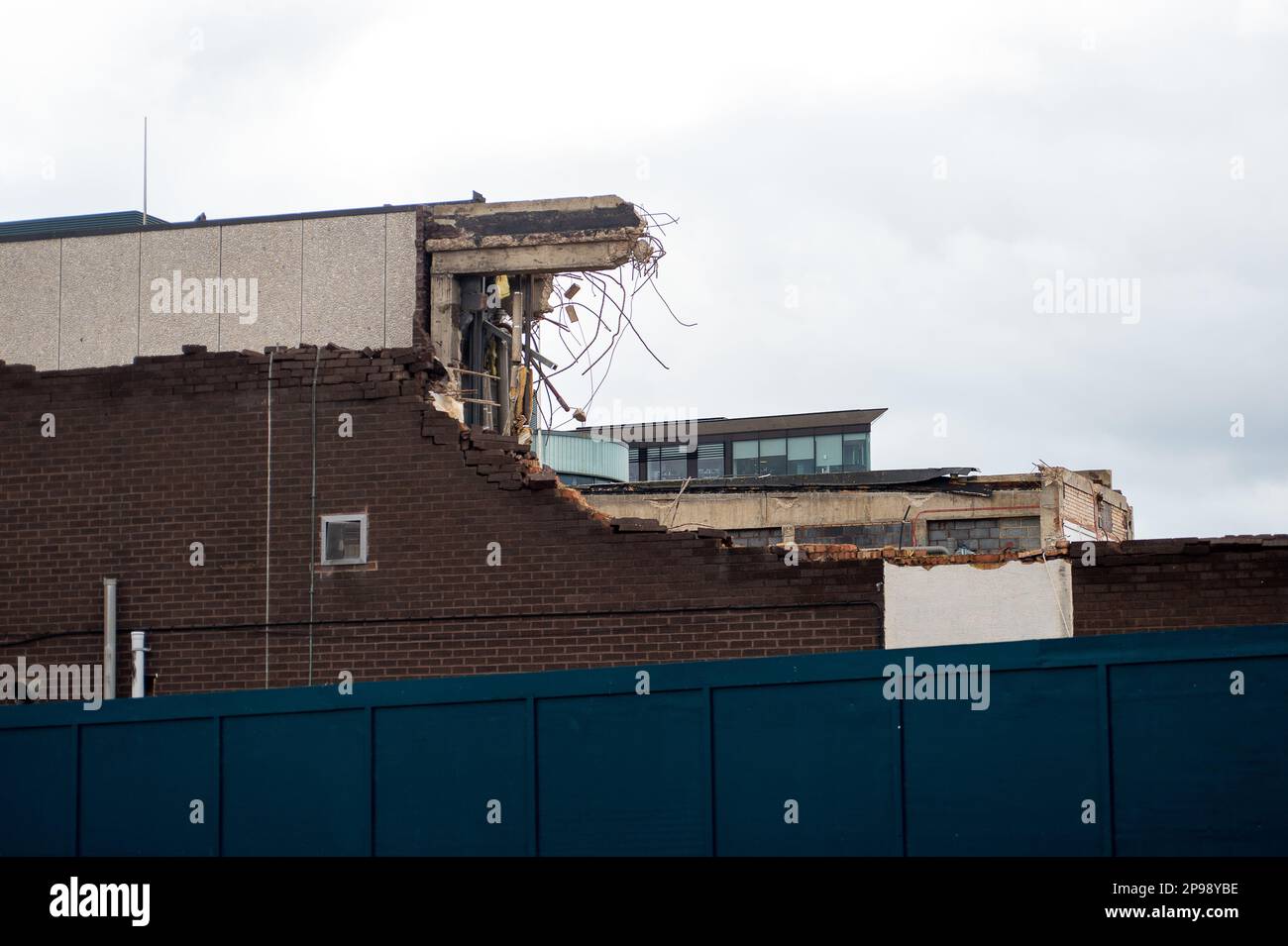 Maidenhead, Berkshire, UK. 10th March, 2023. The demolition of the ...