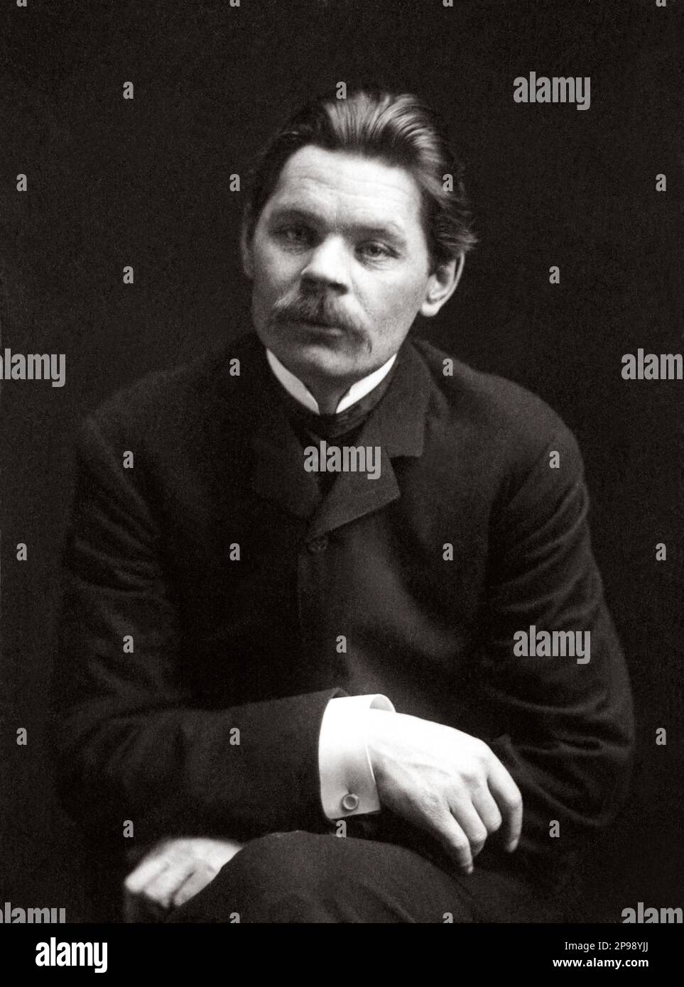 The russian poet and writer MAKSIM GORKIJ ( 1868 - 1936 ) - LETTERATO ...