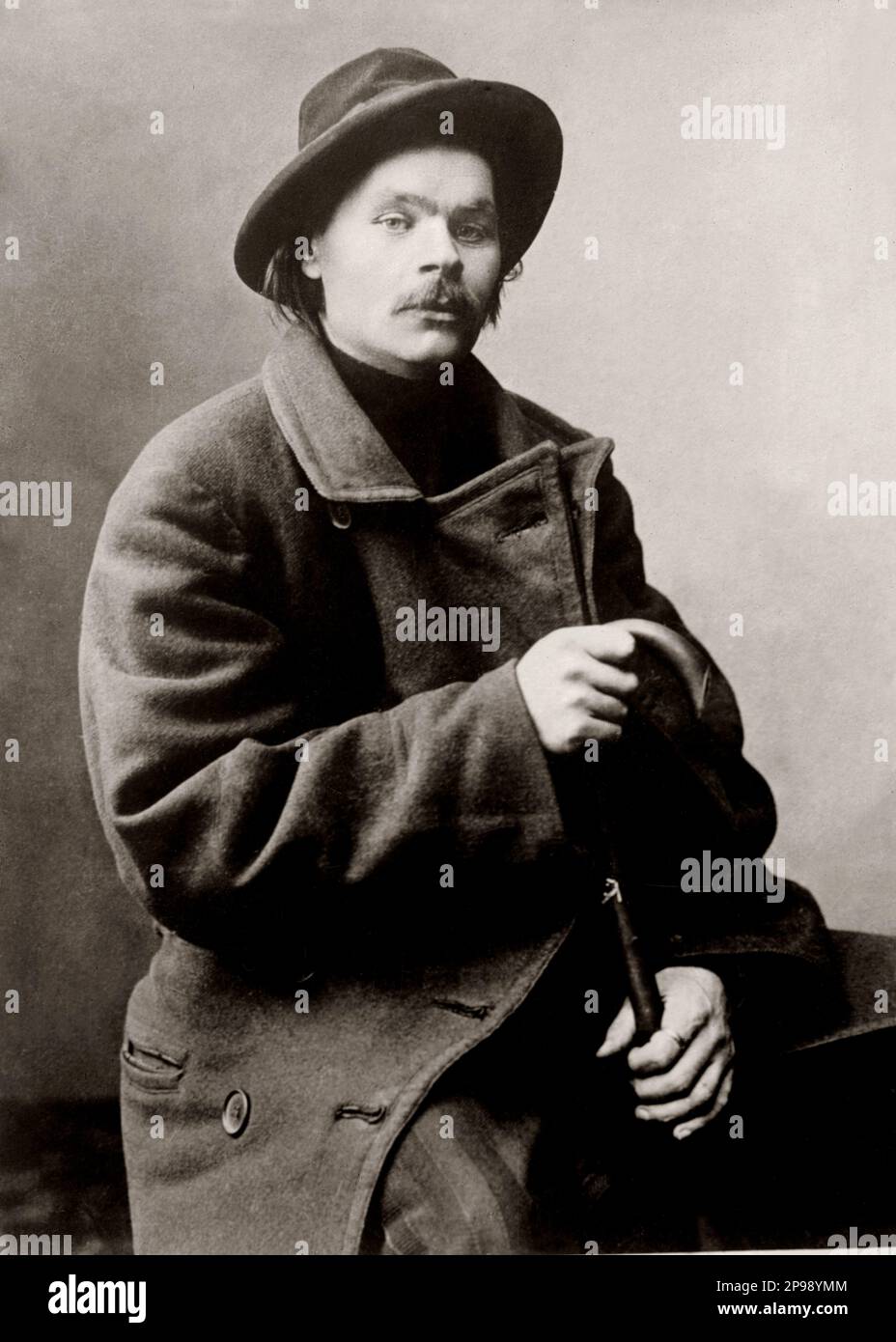 The russian poet and writer MAKSIM GORKIJ ( 1868 - 1936 ) - LETTERATO ...