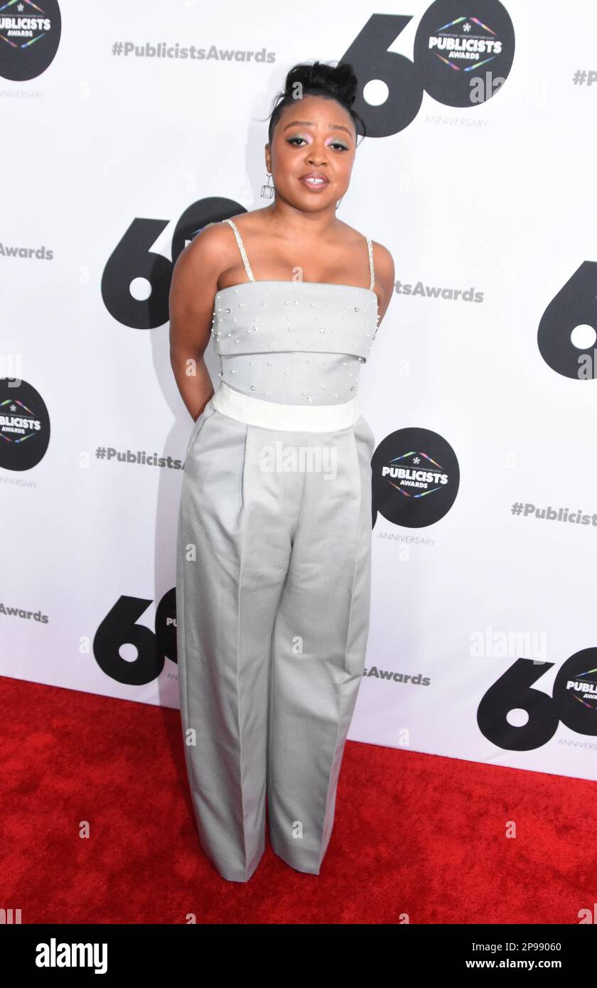 Beverly Hills, California, USA 10th March 2023 Actress Quinta Brunson ...