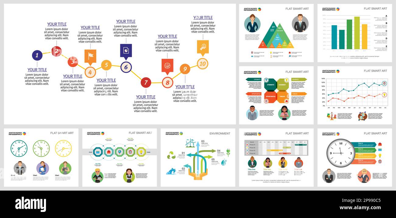 Business analytics chart slide hi-res stock photography and images - Alamy