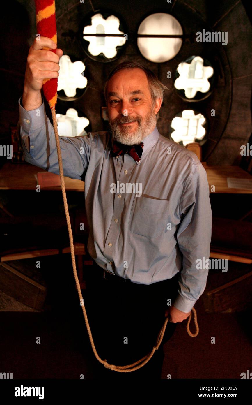 Tony Furnivall, tower secretary and master bell ringer at Trinity ...
