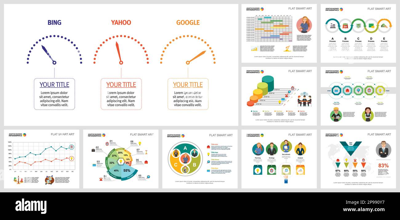 Radial pie chart Stock Vector Images - Alamy