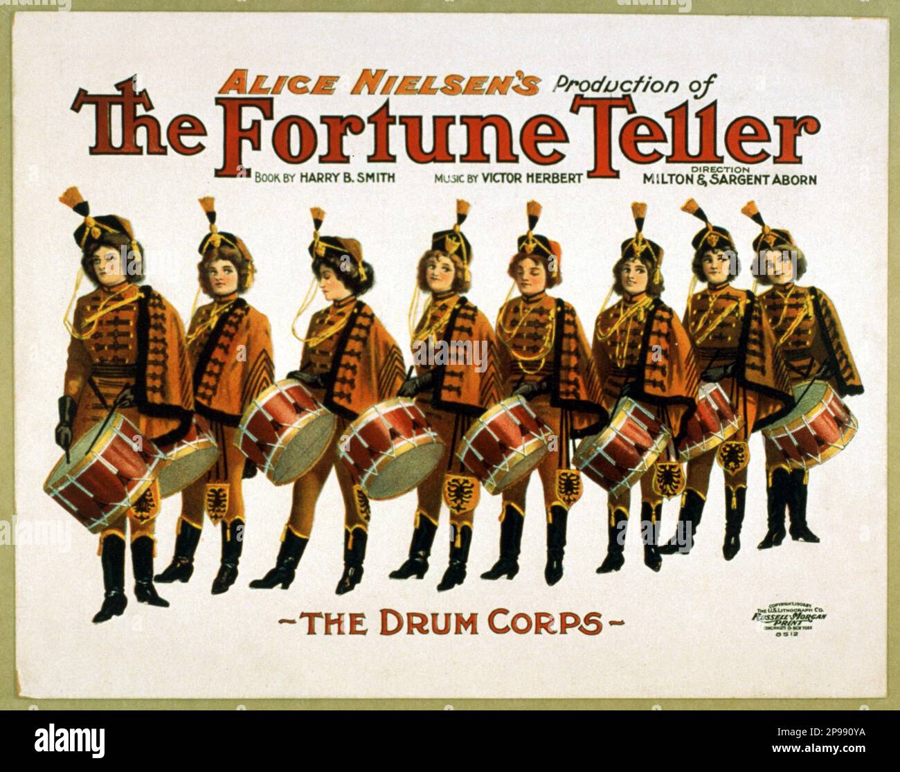 1905 : Alice Nielson's production of THE FORTUNE TELLER advertising ...