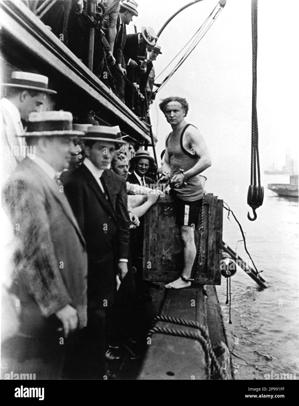 Escapologist water Black and White Stock Photos & Images - Alamy