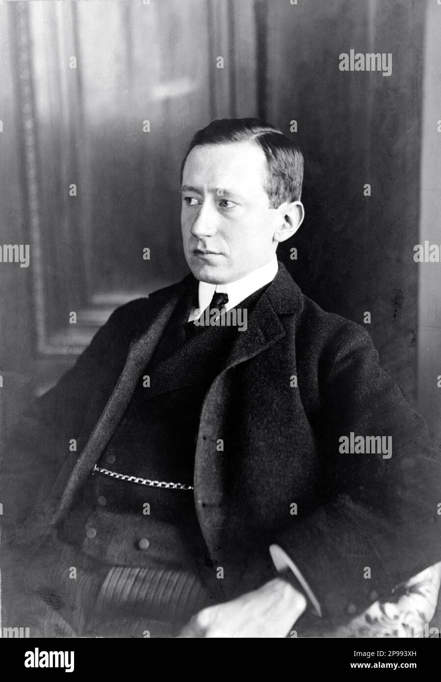 The italian scientist GUGLIELMO MARCONI ( Bologna 1874 - Roma 1937 ...