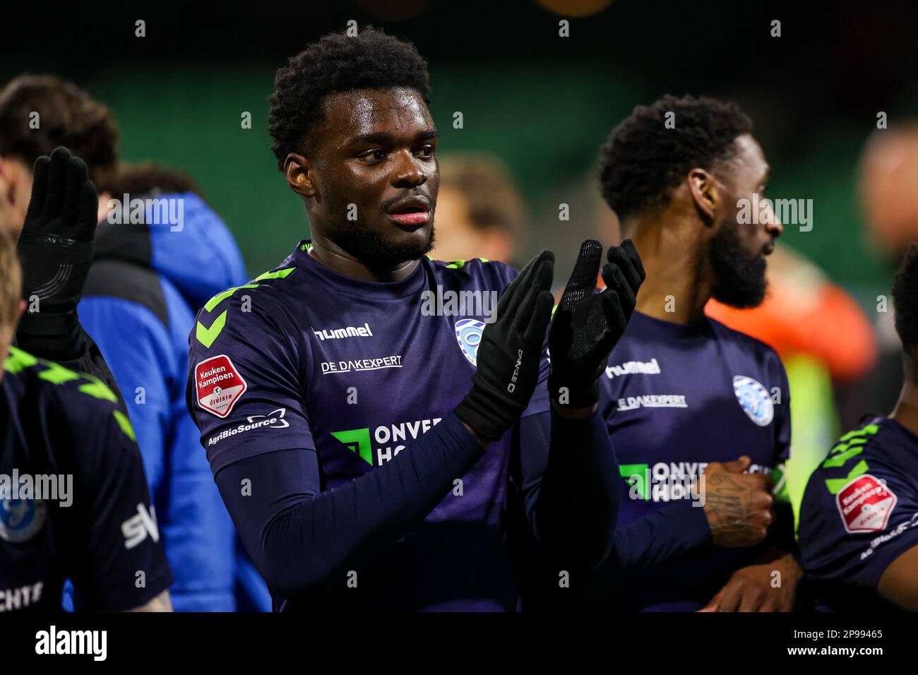 DORDRECHT, NETHERLANDS - MARCH 10: Elie Raterink of De Graafschap ...