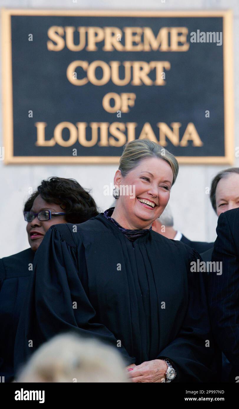 Louisiana Supreme Court Justice Catherine D. "Kitty" Kimball smiles ...