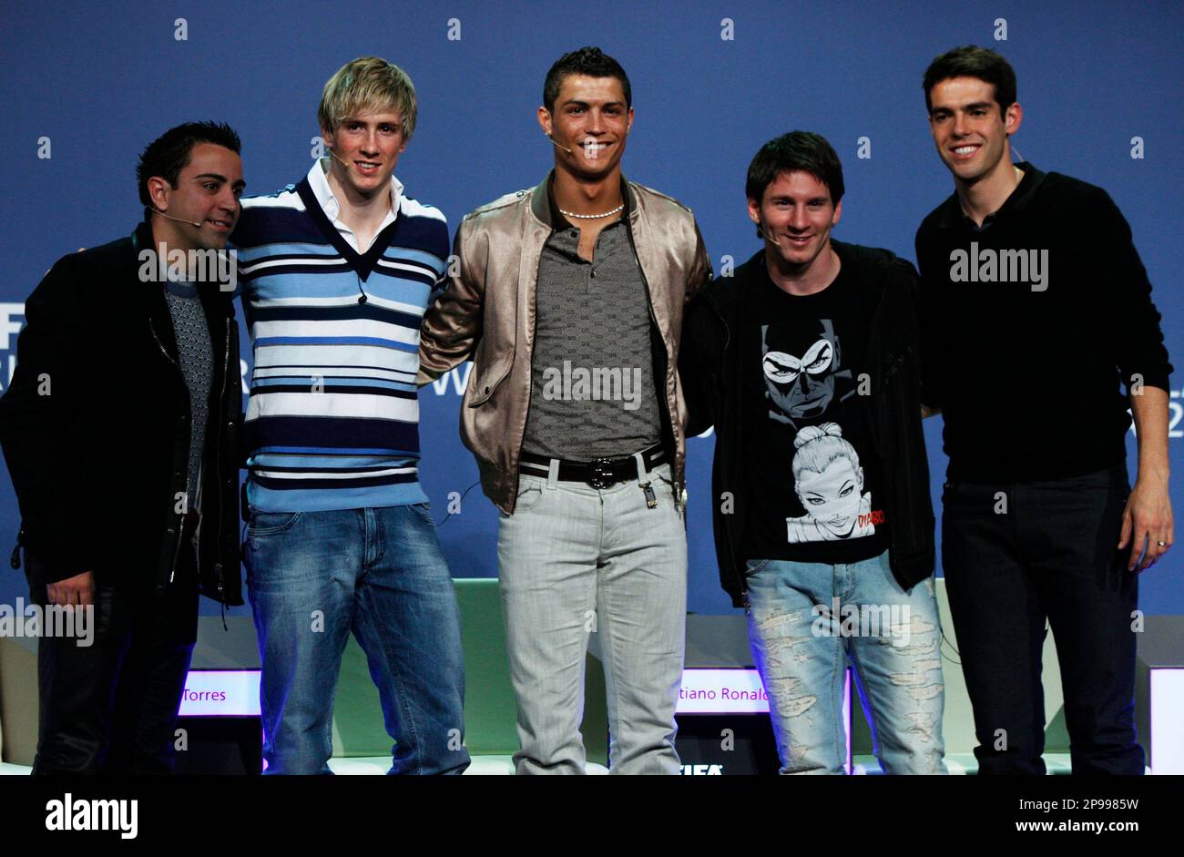 Fernando Torres And Cristiano Ronaldo And Messi