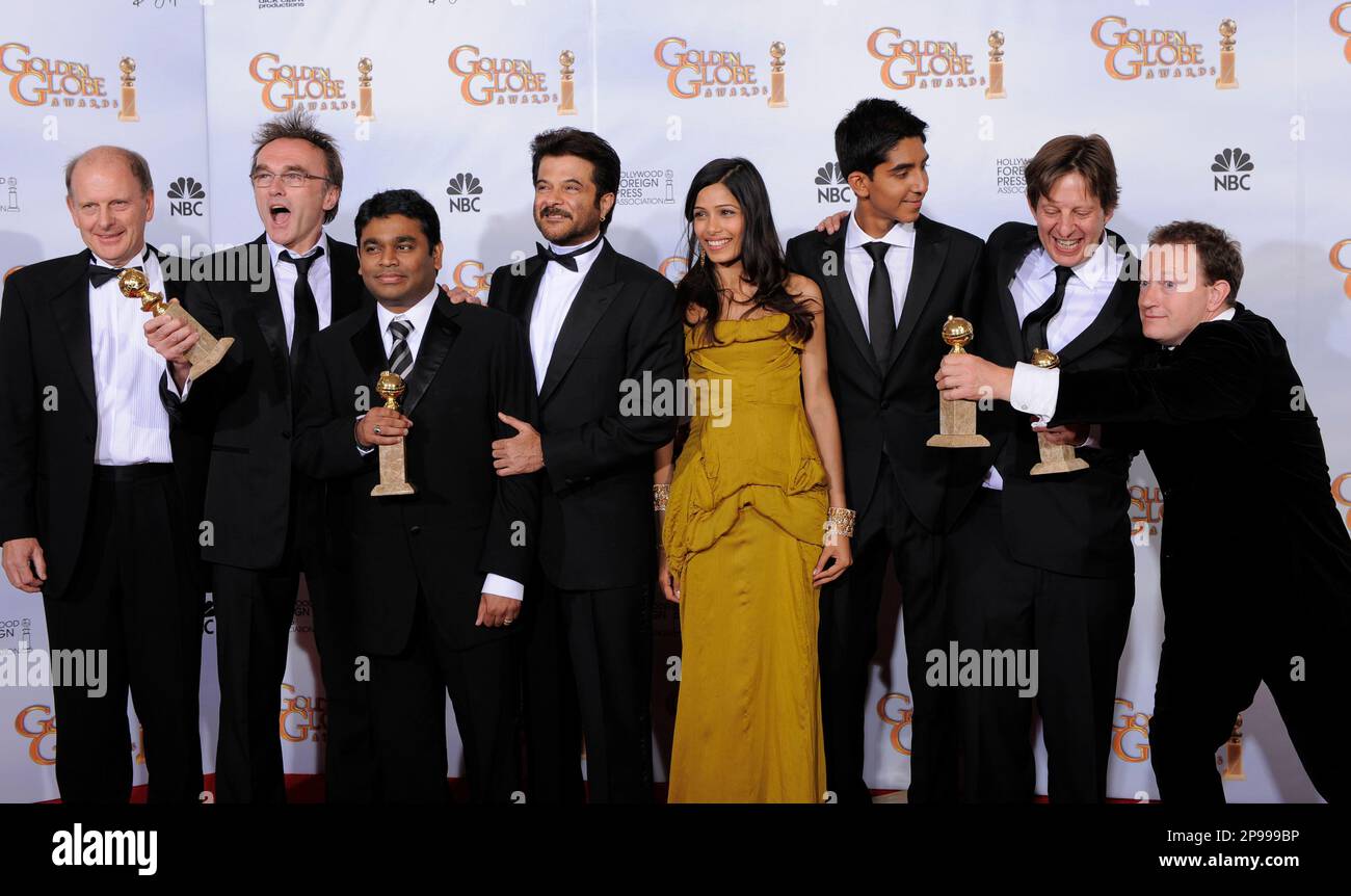 From left, "Slumdog Millionaire" Executive Producer Paul Smith ...