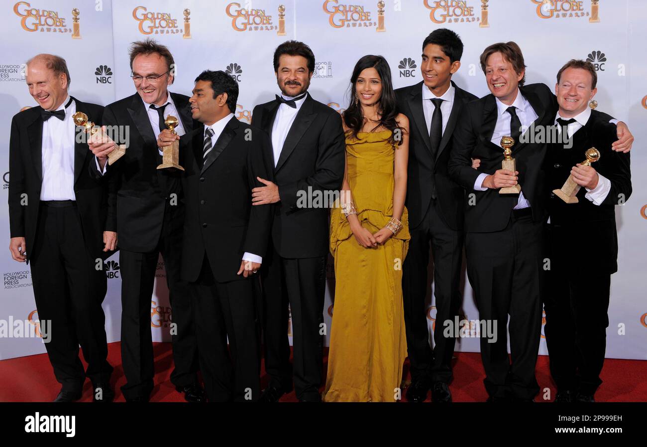 From left, "Slumdog Millionaire" Executive Producer Paul Smith ...