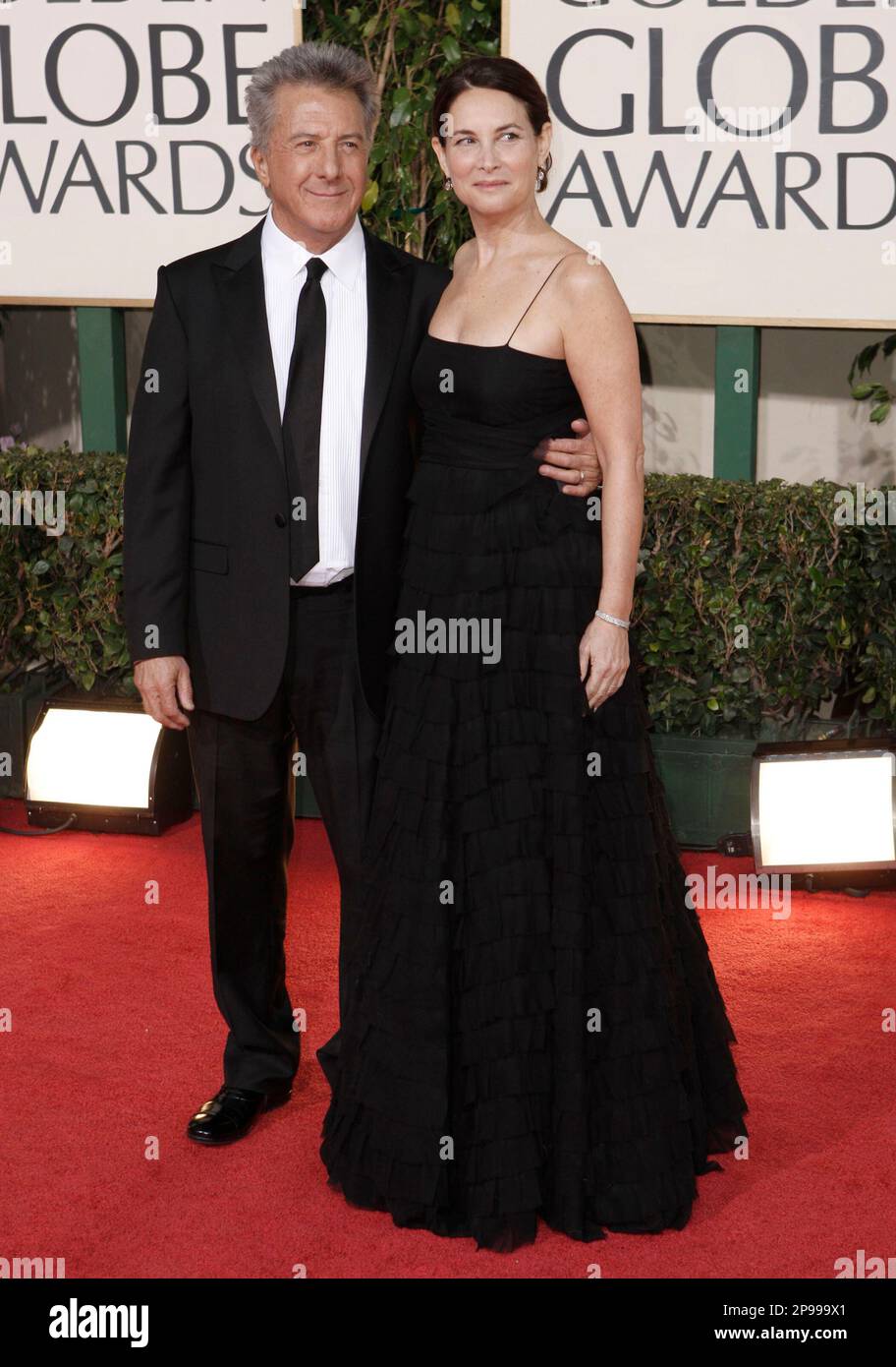 Dustin Hoffman, left, and Lisa Gottsegen arrive at the 66th Annual ...