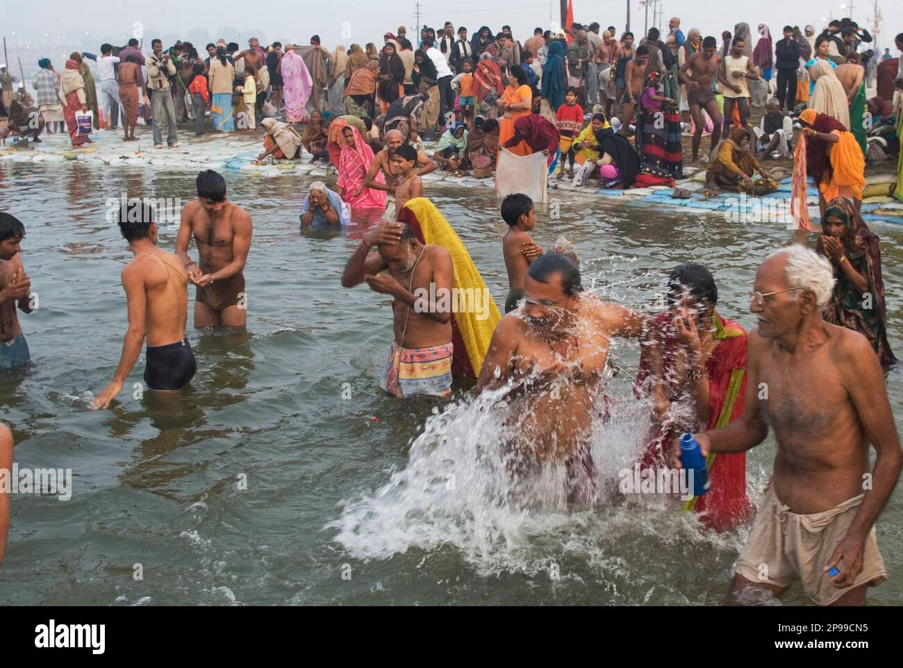 Hindu devotees take bath on ‘Paush Purnima’, the first auspicious day ...