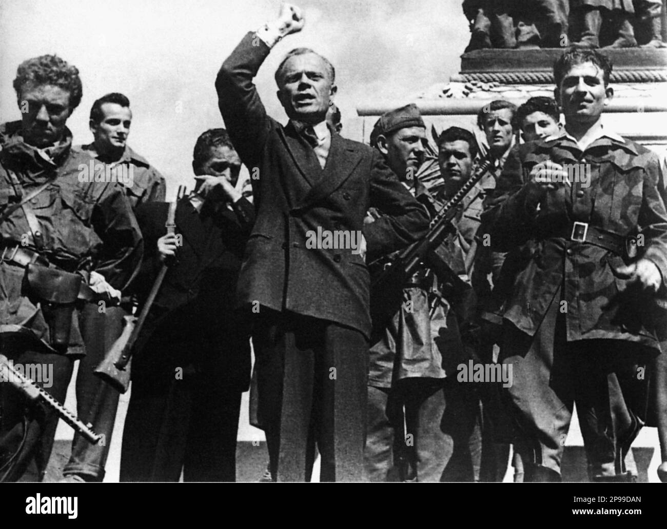 Sandro pertini Black and White Stock Photos & Images - Alamy