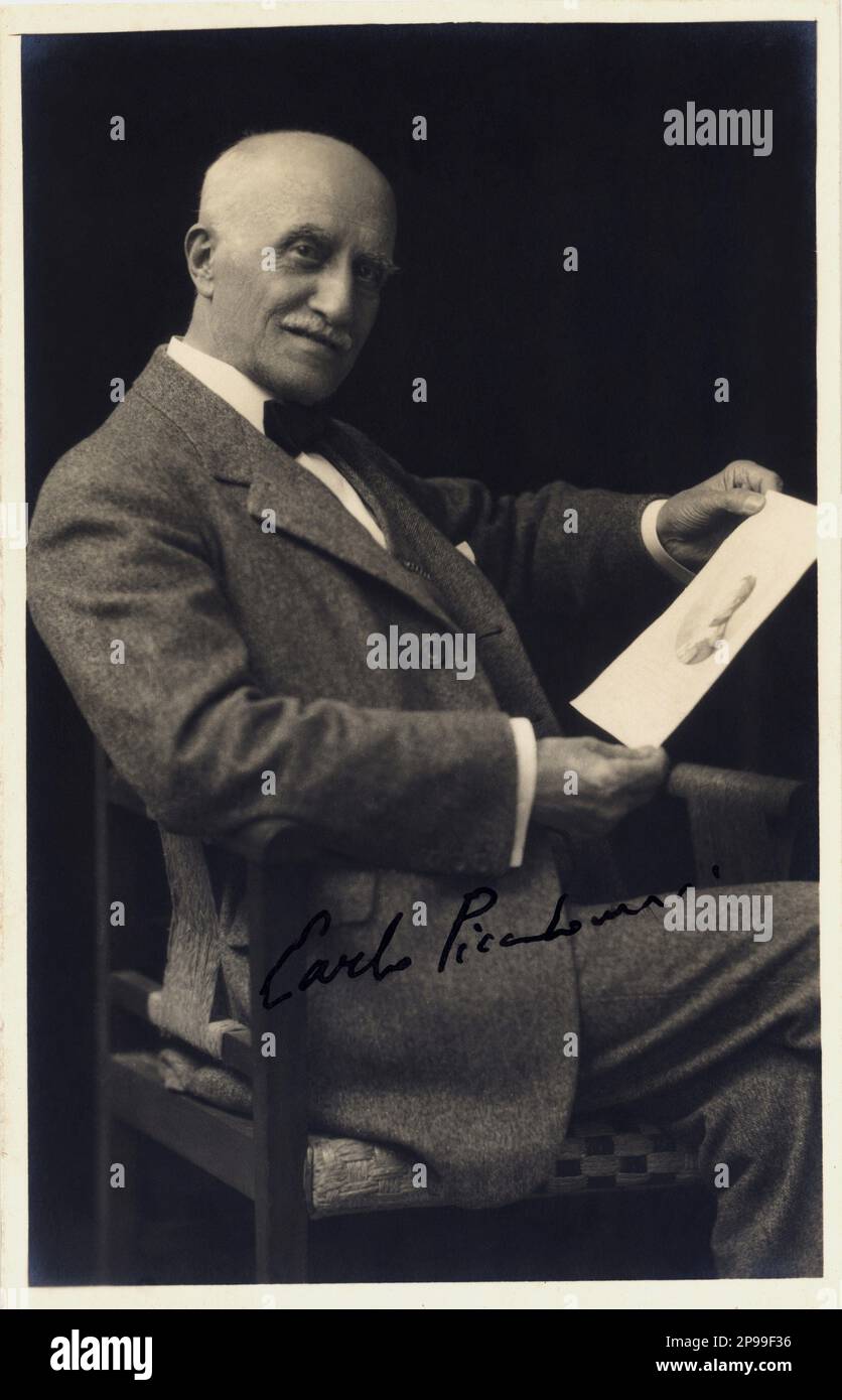 The italian count CARLO PICCOLOMINI CLEMENTINI ( born in Siena , 1876 ...