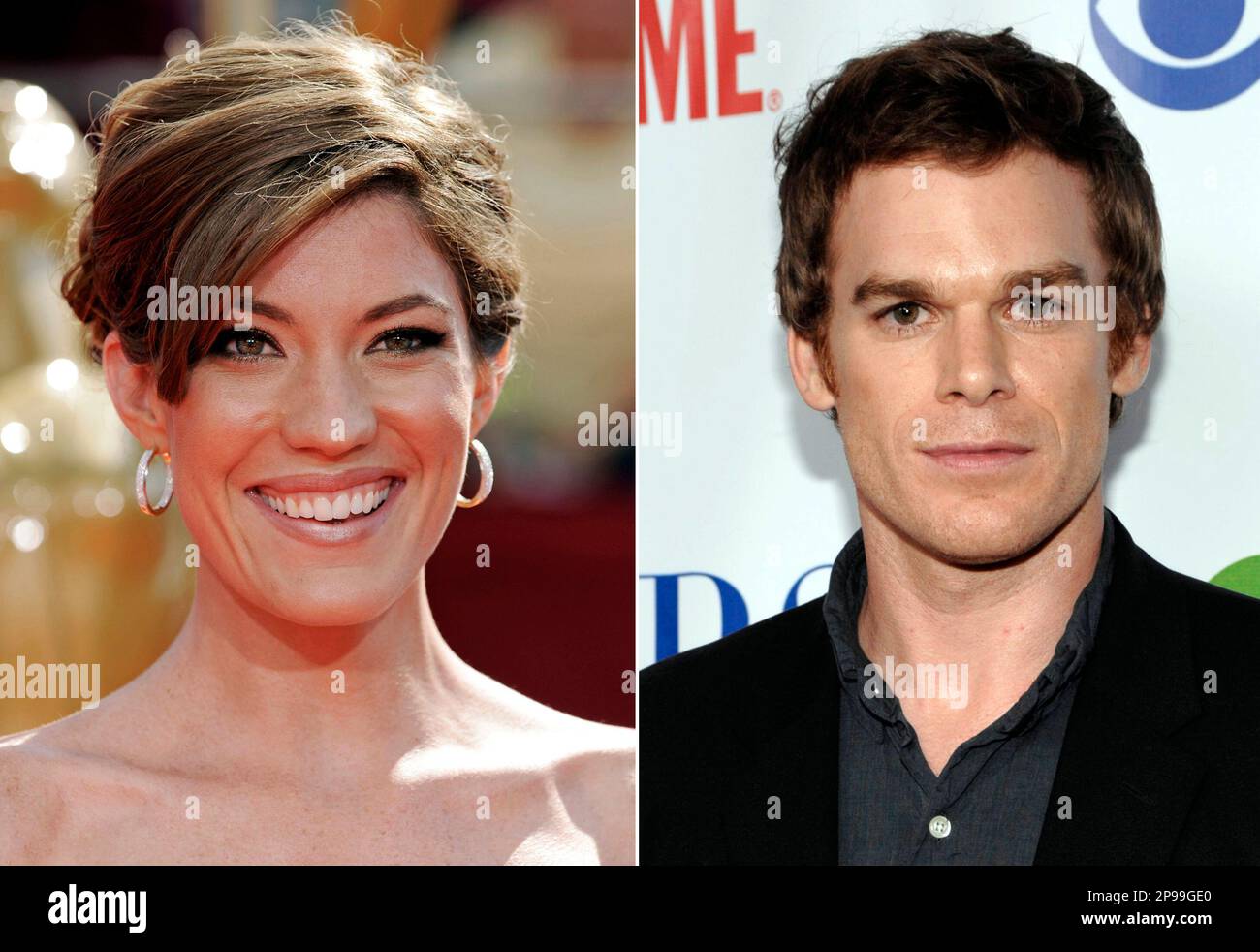 ** FILE ** In these 2008 file photos, actress Jennifer Carpenter, left ...