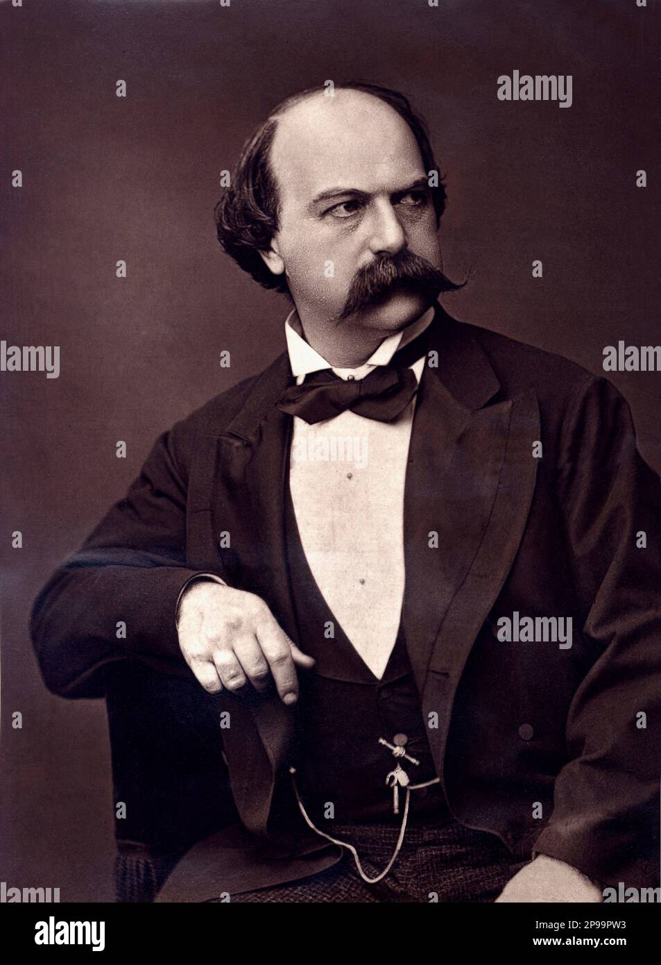 The italian actor TOMMASO SALVINI ( 1829 - 1915 ) . In 1847 he joined ...
