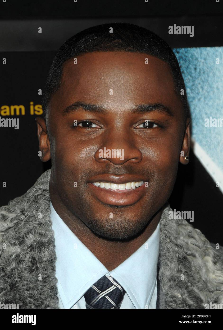 Actor Derek Luke attends the premiere of "Notorious" in New York on ...
