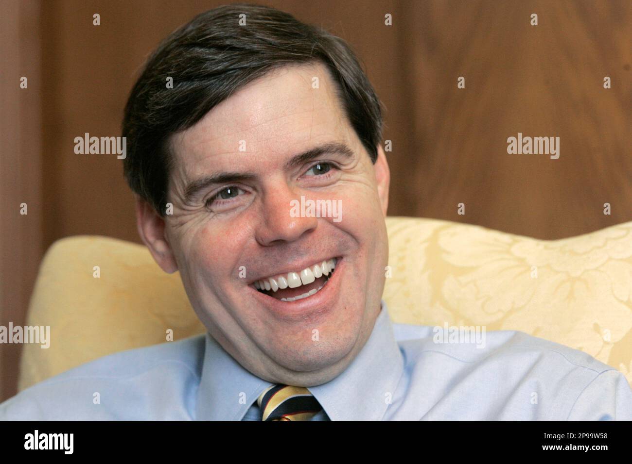 Arkansas Lt. Gov. Bill Halter is interviewed in his office at the ...