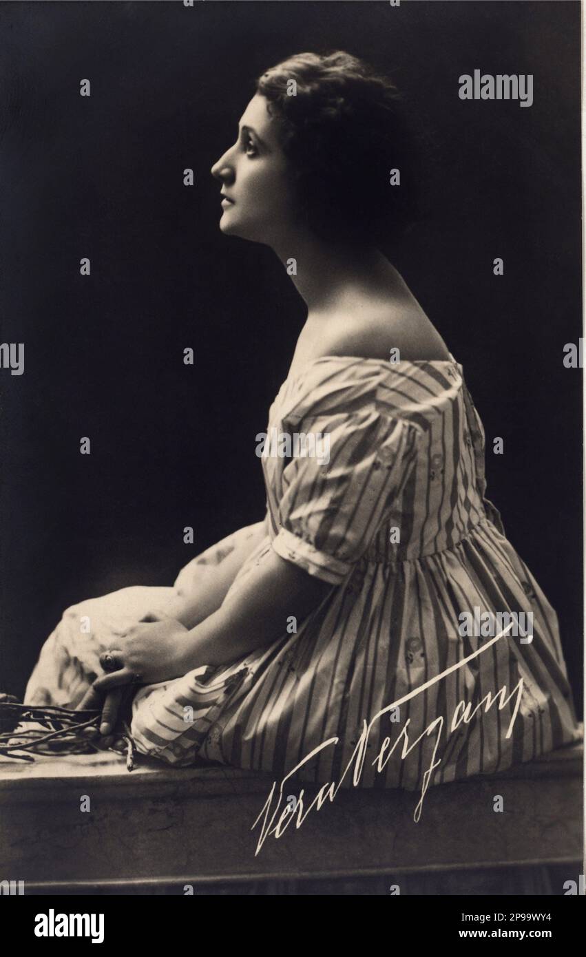 1920 ca ., Italy : The italian actress VERA VERGANI ( Milano 1895 ...