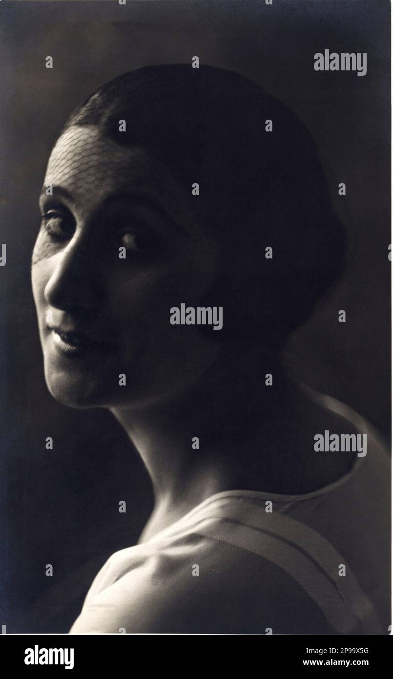 1920 ca ., Italy : The italian actress VERA VERGANI ( Milano 1895 ...