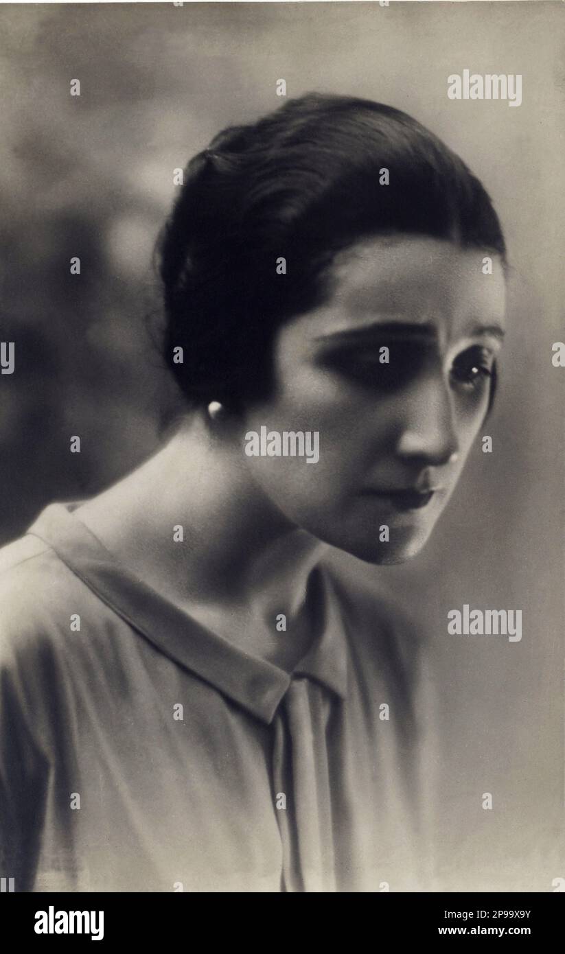 1920 ca ., Italy : The italian actress VERA VERGANI ( Milano 1895 ...