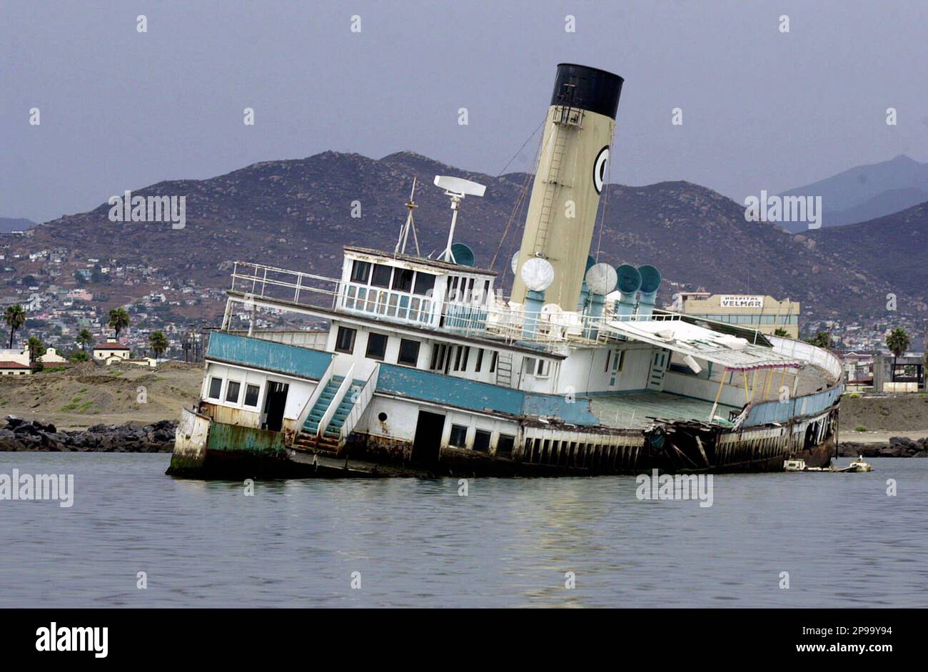 ** FILE ** This Sunday, June 25, 2000 picture shows the steamship S.S ...