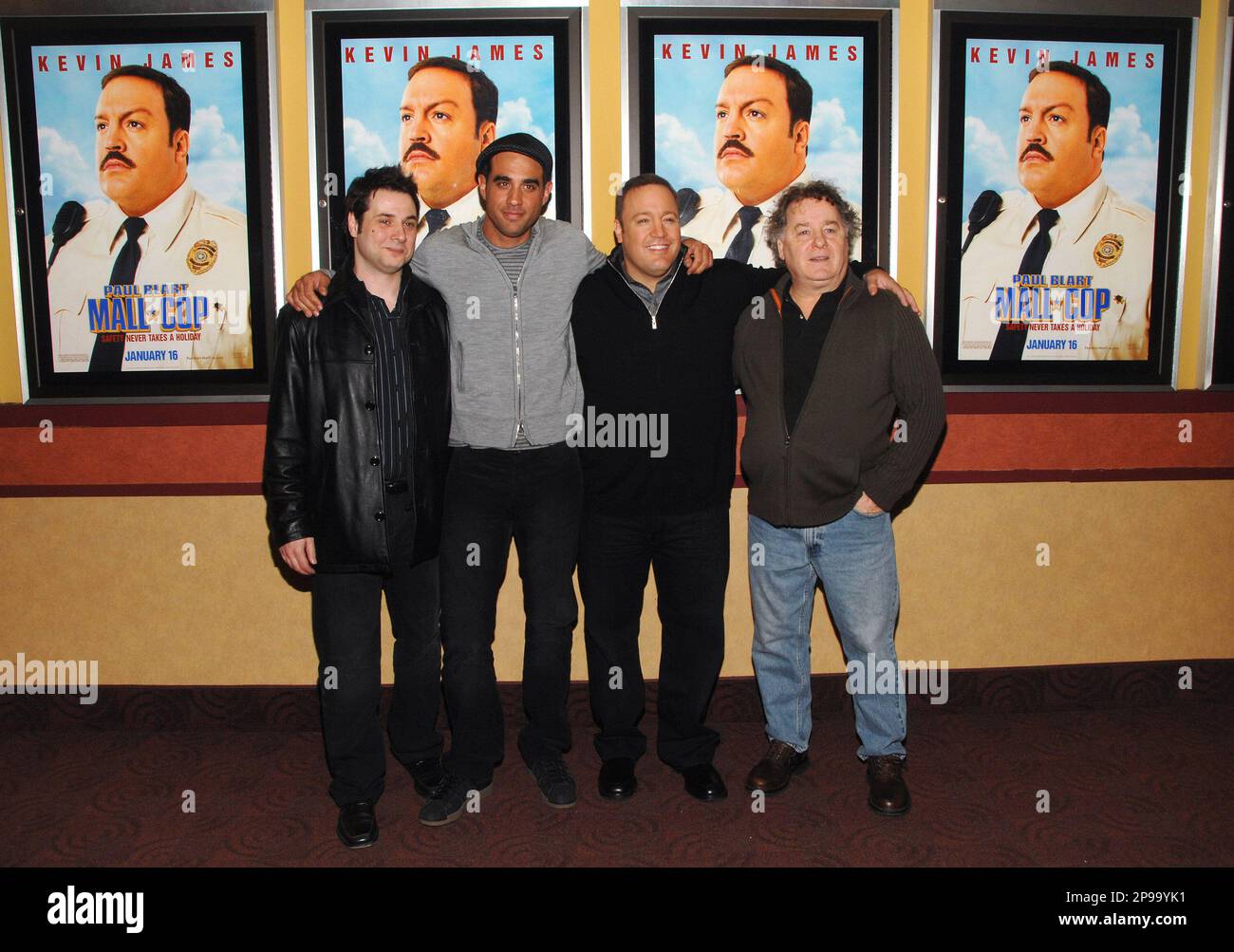 From left, actors Adam Ferrara, Bobby Cannavale, Kevin James and Peter ...